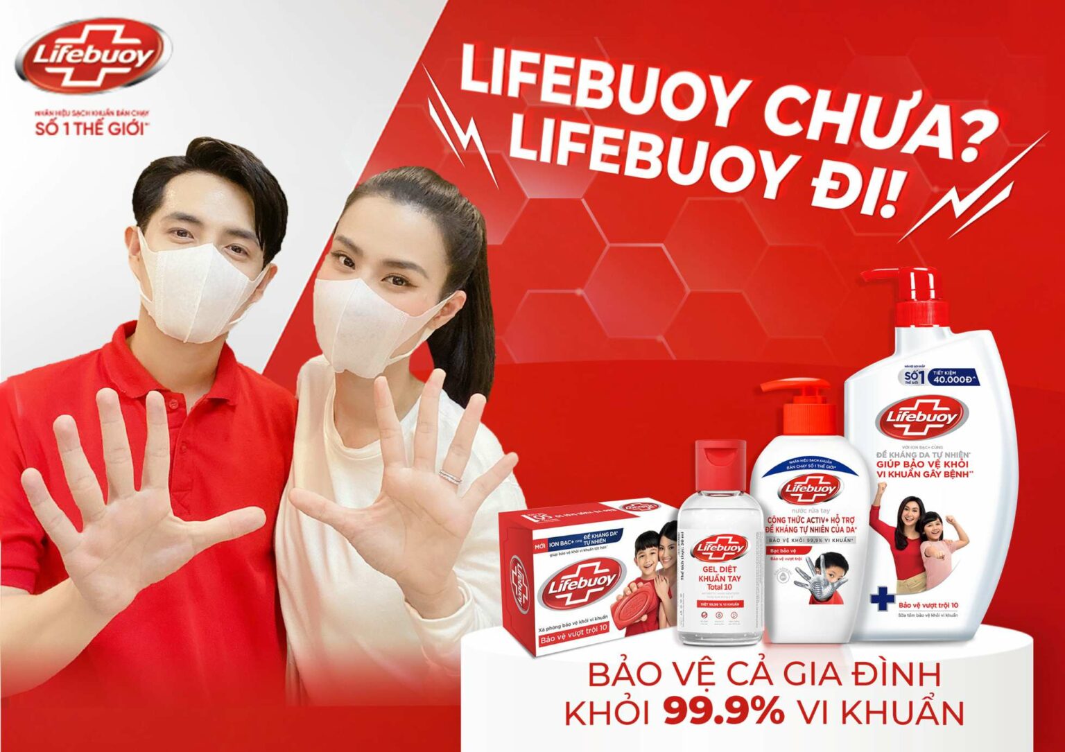 Khẳng định thương hiệu với chiến lược marketing của Lifebuoy