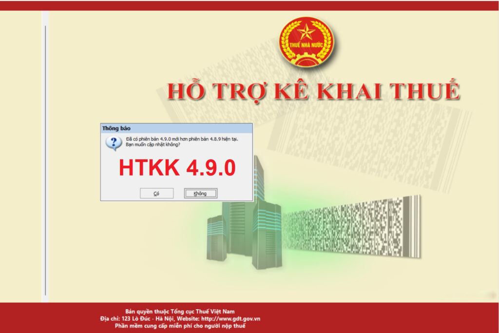 Phần mềm hỗ trợ kê khai thuế HTKK phiên bản mới nhất 2022 - MISA AMIS
