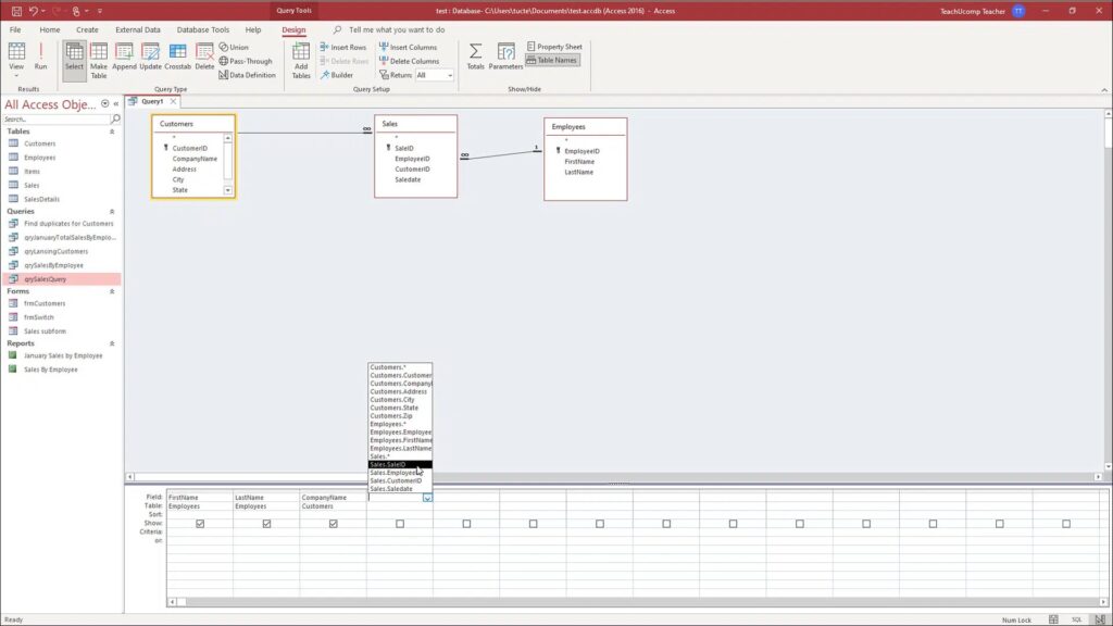 Tìm hiểu chi tiết quản lý nhân sự bằng Access