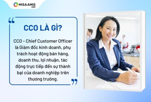 CCO là gì? Phân biệt CEO, CFO, CMO, CLO, CIO, CHRO, CCO