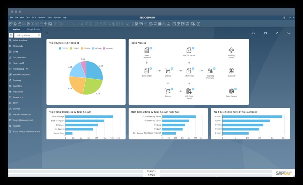 Phần mềm ERP phổ biến ở Việt Nam tốt nhất hiện nay