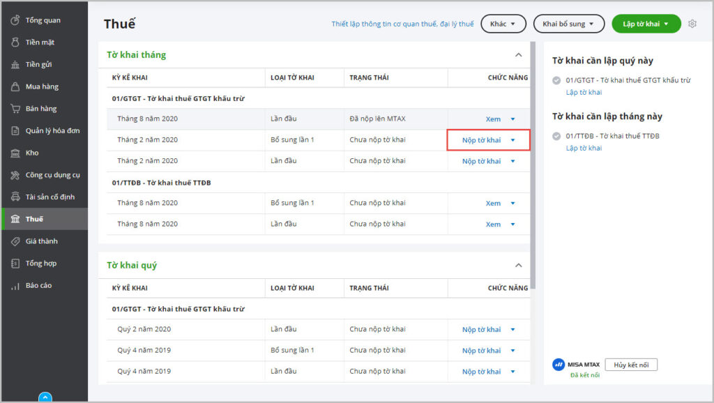 [Tải hoặc Nâng cấp] HTKK mới nhất 5.5.1 miễn phí