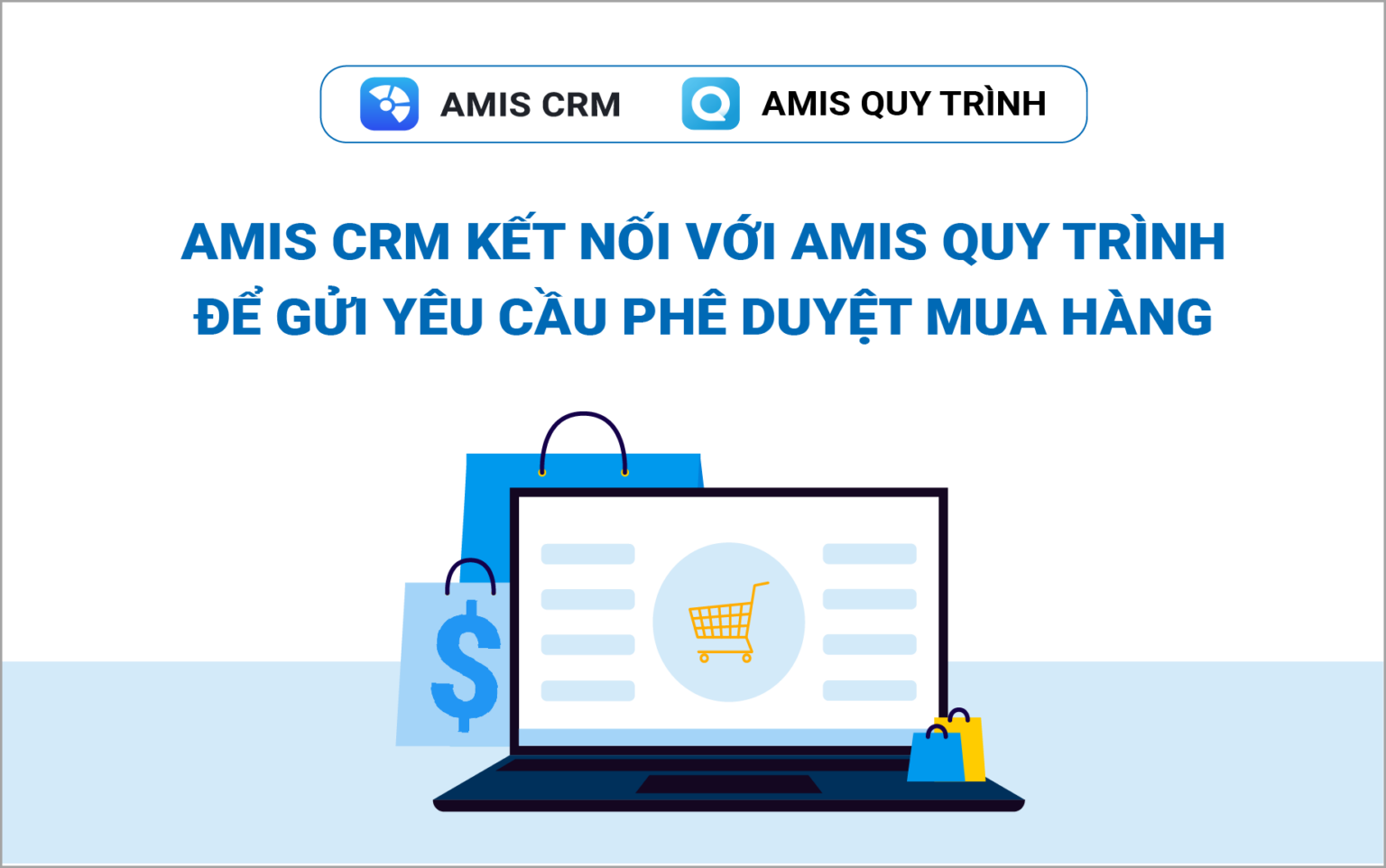 Tính năng mới AMIS CRM