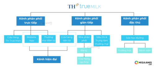 Hệ thống phân phối của TH True Milk - xuất phát muộn nhưng chắc