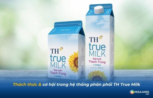 Hệ thống phân phối của TH True Milk - xuất phát muộn nhưng chắc