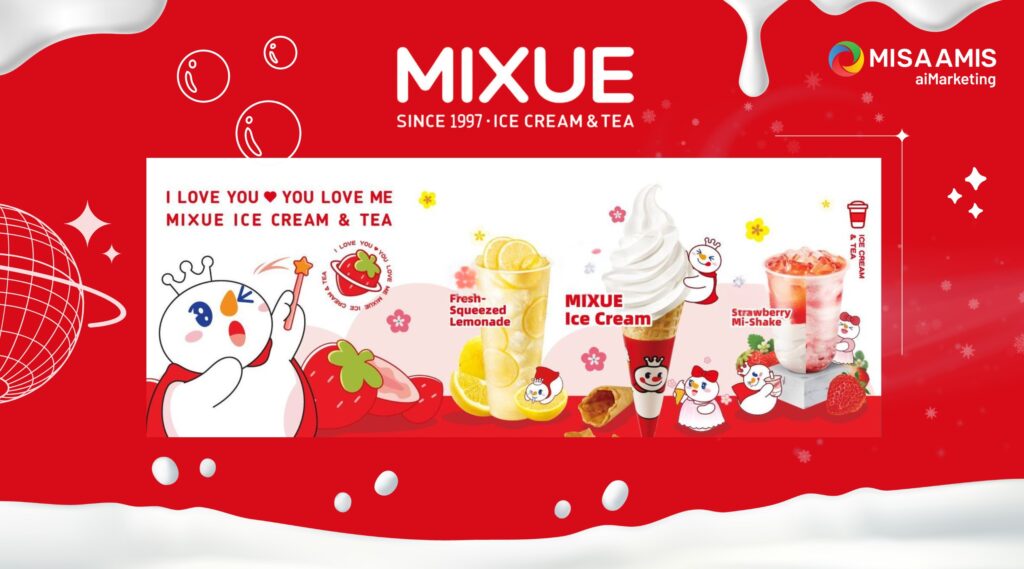 Chiến lược Marketing của Mixue nhằm chiếm lĩnh ngành F&B