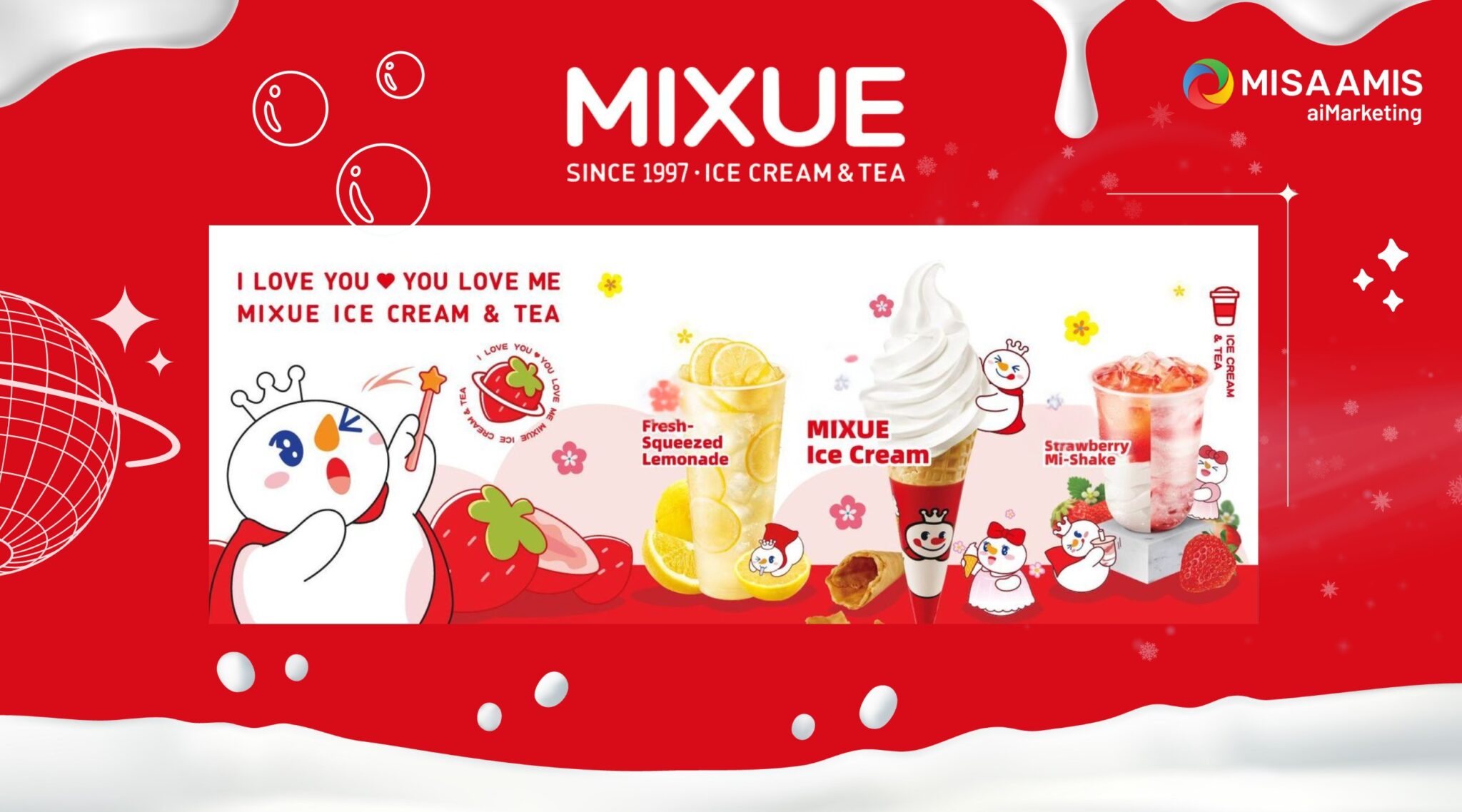 Chiến lược Marketing của Mixue nhằm chiếm lĩnh ngành F&B