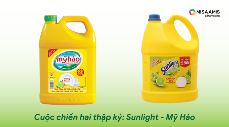 Chiến lược marketing của nước rửa chén sunlight tại Việt Nam